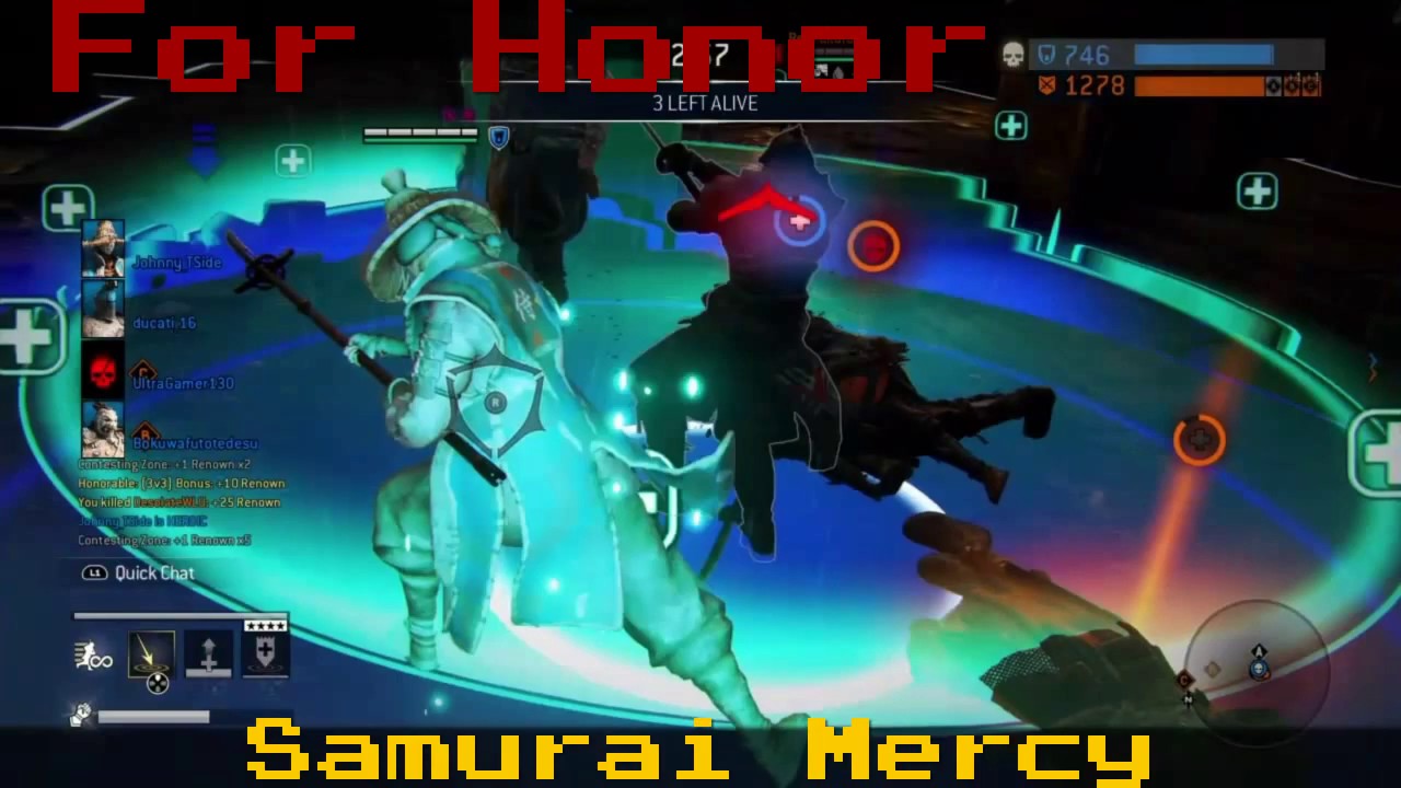 For Honor SAMURAI MERCY - YouTube