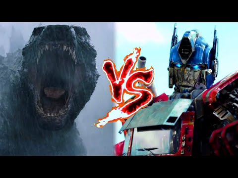GODZILLA vs OPTIMUS PRIME - Epic Supercut Battle!