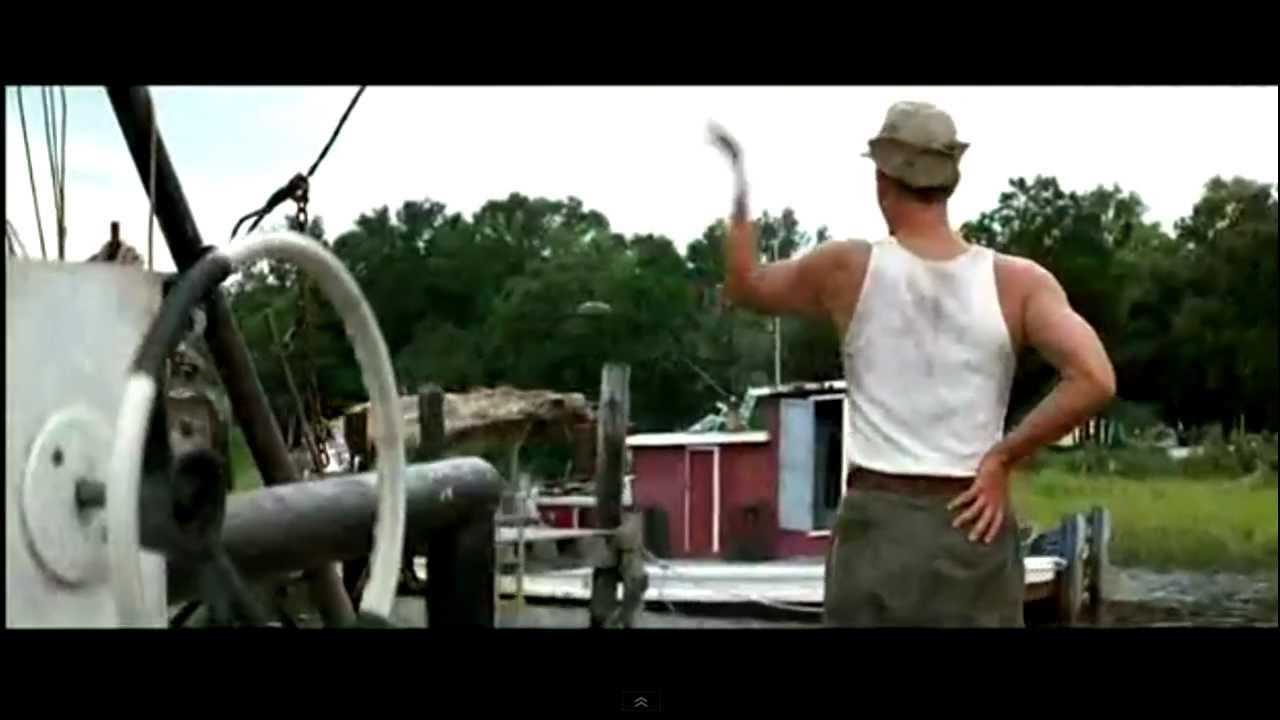 FOREST GUMP Saltando del barco - YouTube