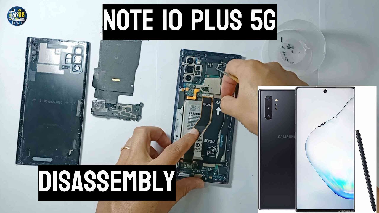 Note10 plus 5g disassembly #disassembly - YouTube