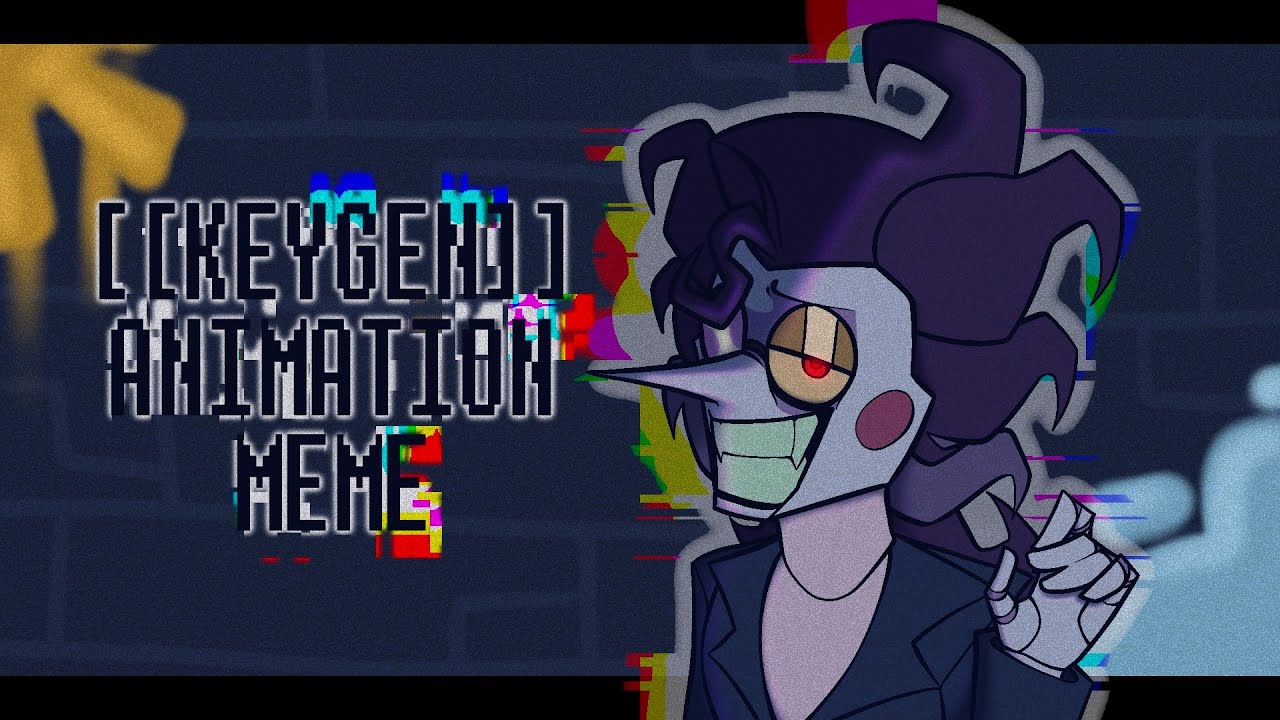 keygen animation meme || [deltarune spamton] - YouTube