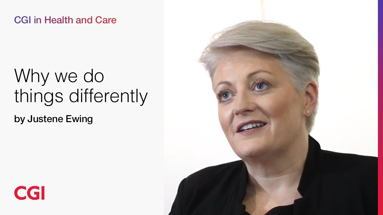 CGI UK | Health & Care | Justene Ewing on why we do things differently - YouTube