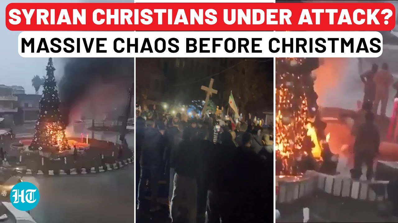 Syria: After Shooting At Church, Christmas Tree Set On Fire; Minorities ...