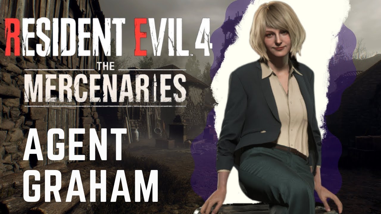 Resident Evil 4 Remake Agent Graham S++ Mercenaries (Village) - YouTube