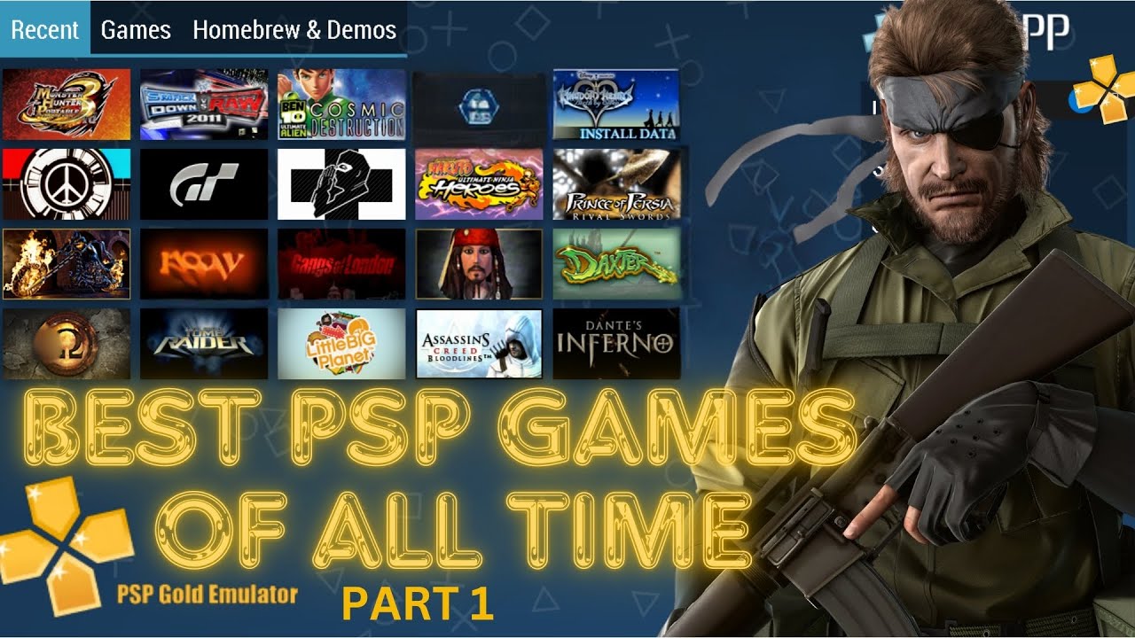 Top 15 PSP Games Tested on Snapdragon 845 | Best PPSSPP Games| 2024 ...