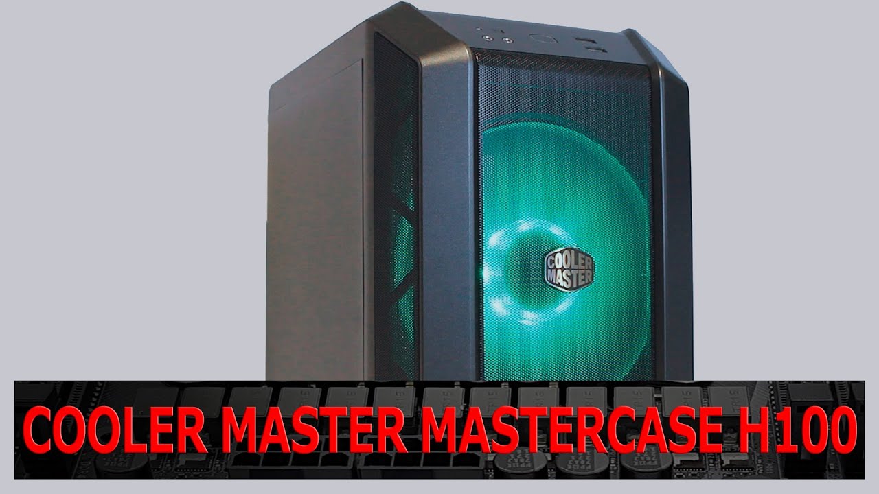 Cooler Master MasterCase H100 RGB Effekte - YouTube