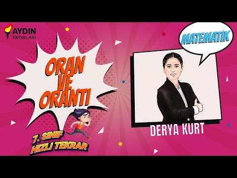 7. Bölüm Oran ve Orantı Matematik 7. Sınıf