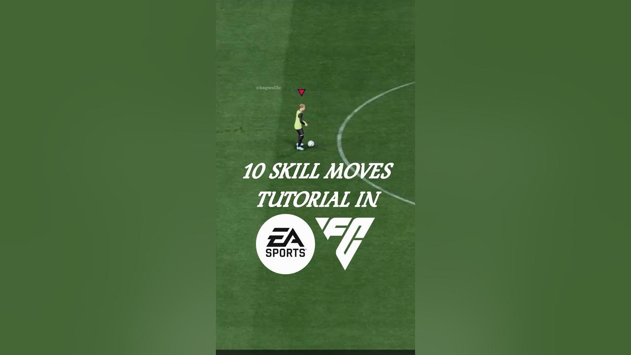 10 different skill moves tutorial in fc24🎮 #fc24 #fut #eafc24 # ...