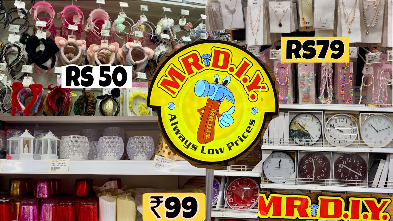 MR. DIY Store tour | Everything Under ₹99😨|MR.diy haul | Cheapest haul ...
