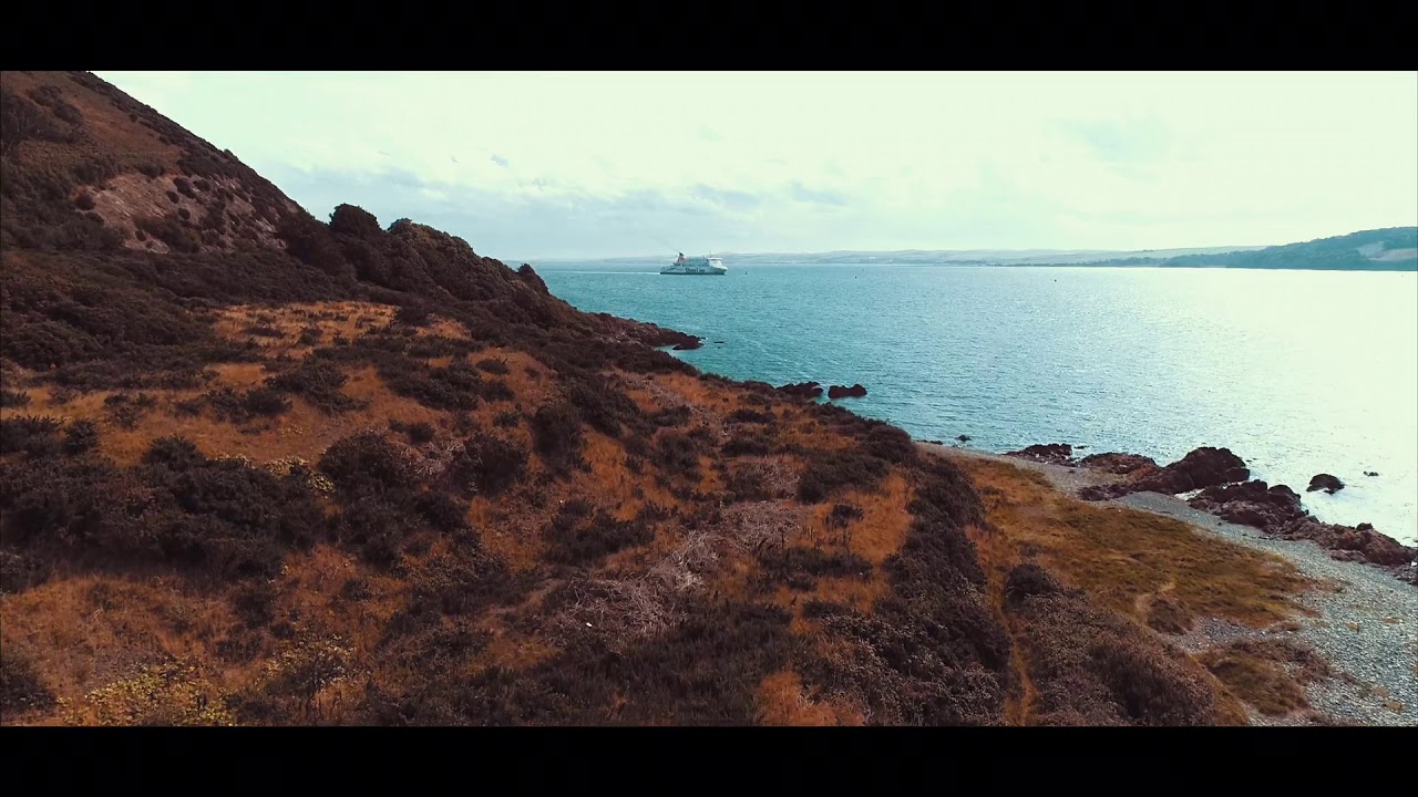 Finnarts Bay and Sandhead Beach, Scotland - YouTube