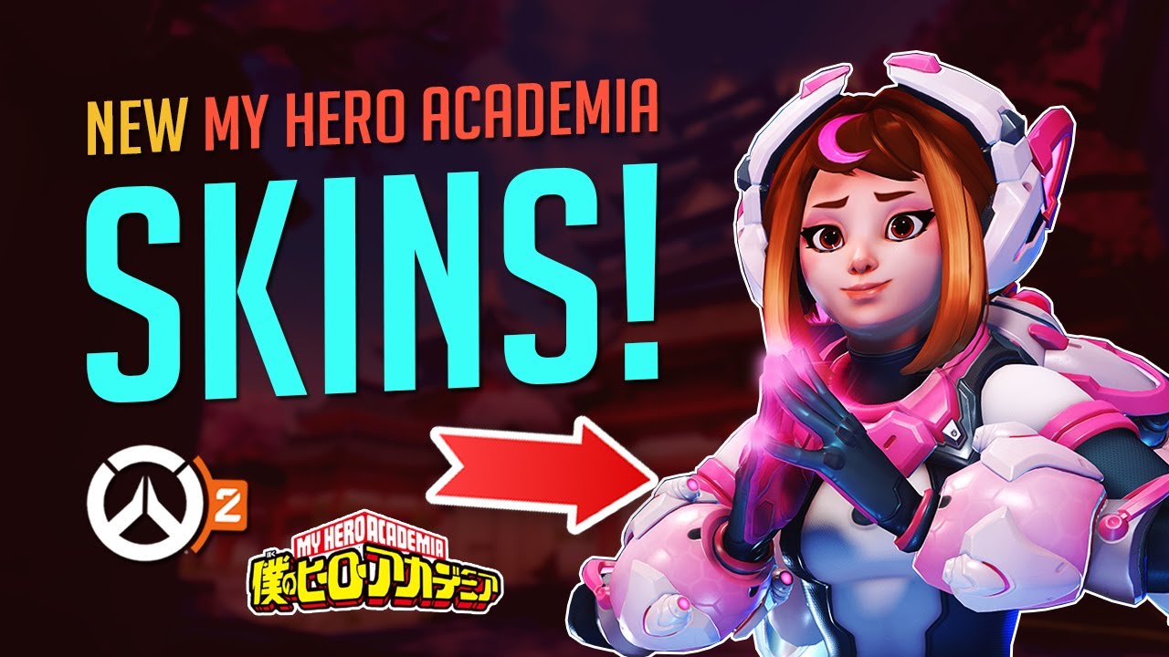 OVERWATCH 2 x MY HERO ACADEMIA | NEW COLLAB LEGENDARY EVENT SKINS - YouTube