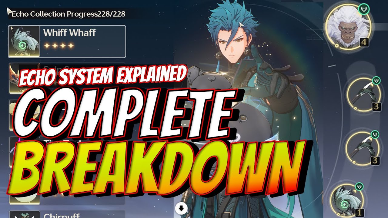 EVERYTHING TO KNOW about Echo System | Wuthering waves (TIME STAMPED ...