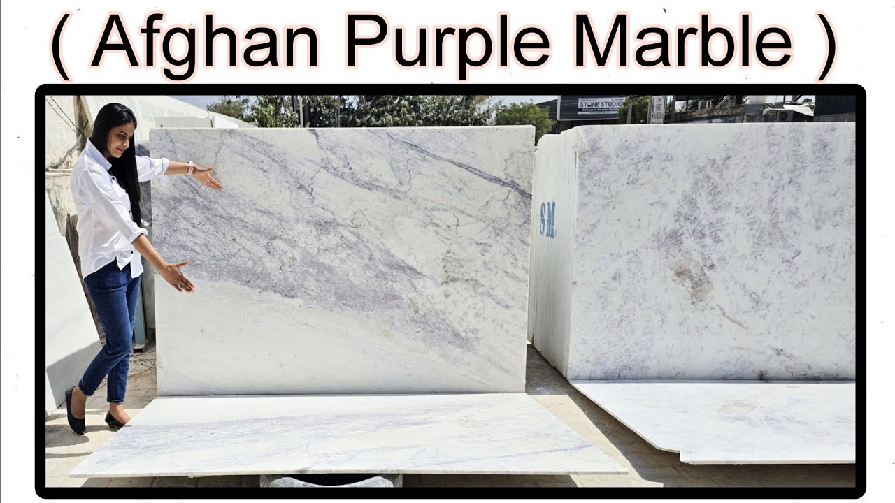 Afghan Purple White Marble | Indian Wonder Marble | Banswara Purple ...