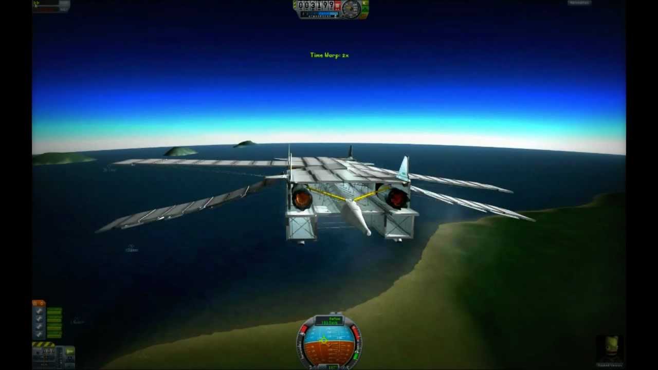 Kerbal Space Program: Flying Aircraft Carrier :D - YouTube