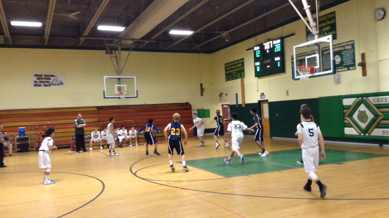 Green Brook middle school highlights vs long hill - YouTube