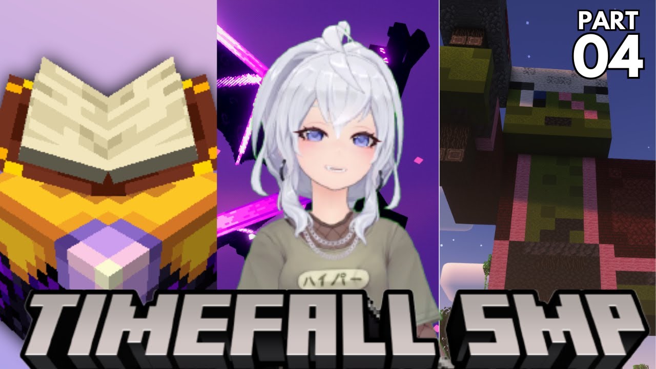 Solace Plays Timefall SMP | Episode 4 | Amethyst Imbuement! Dragon Fight! Summoning Lord Chronos ...