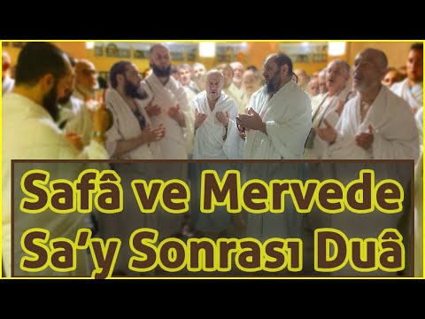 Safa ve Merve Arasında Sa'y Sonrası Duamızı ve İlettiğiniz Duaları Yaptık ! | İsmail Hünerlice Hoca