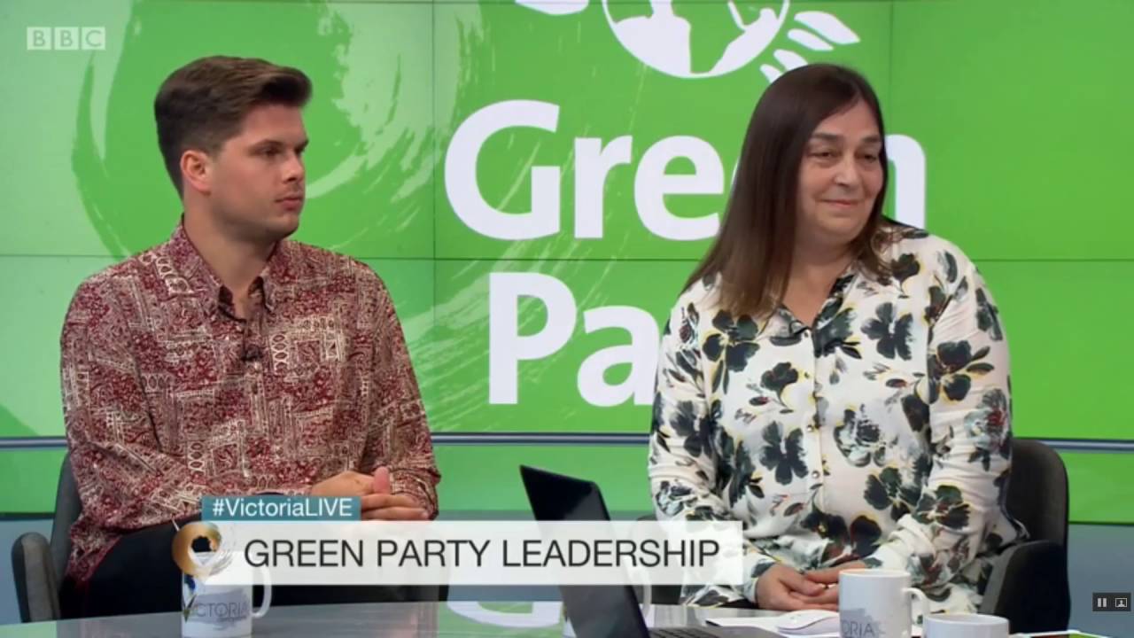Green Party members discuss leadership elections - YouTube