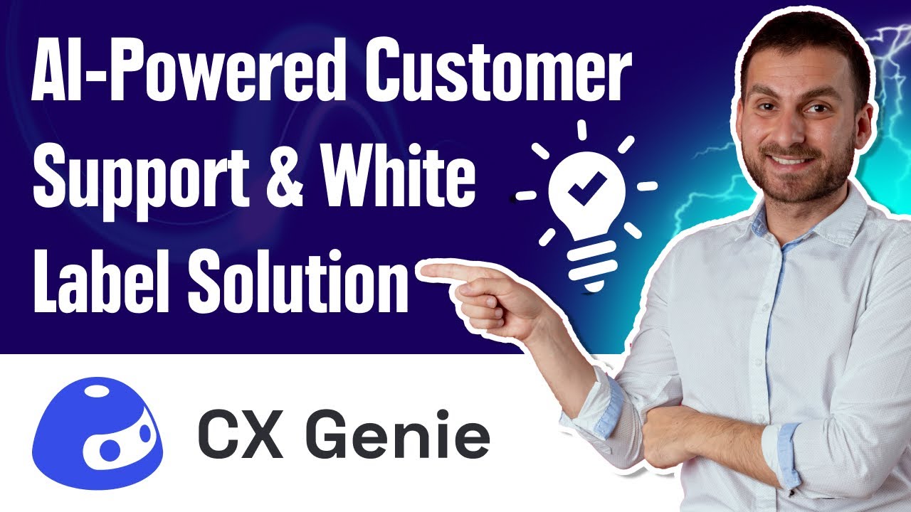 CX Genie Lifetime Deal - AI-Powered 24/7 Customer Support & White Label Solution. - YouTube