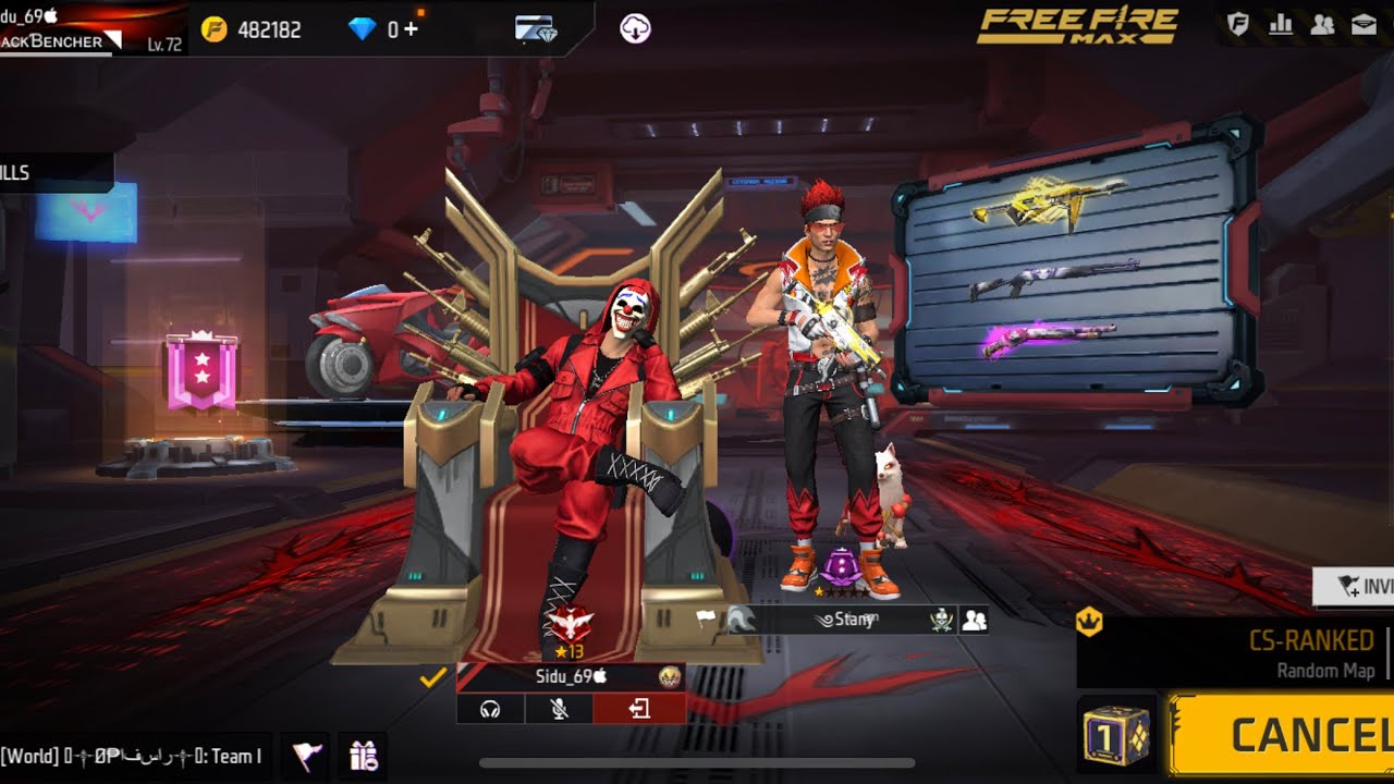 Free fire red criminal 😈😈 - YouTube