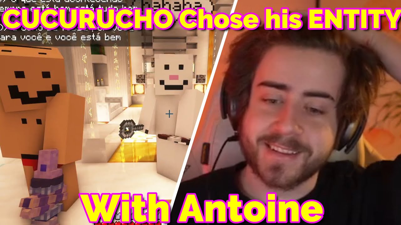 CUCURUCHO & Antoine CHOOSE their Entity with Cellbit on QSMP Minecraft ...