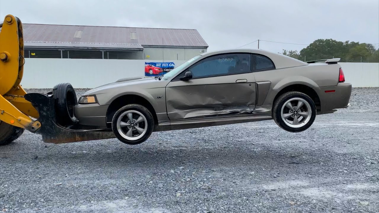 DUMB OF ME TO BUY THIS FORD MUSTANG GT FROM COPART WITH THIS MUSH ...