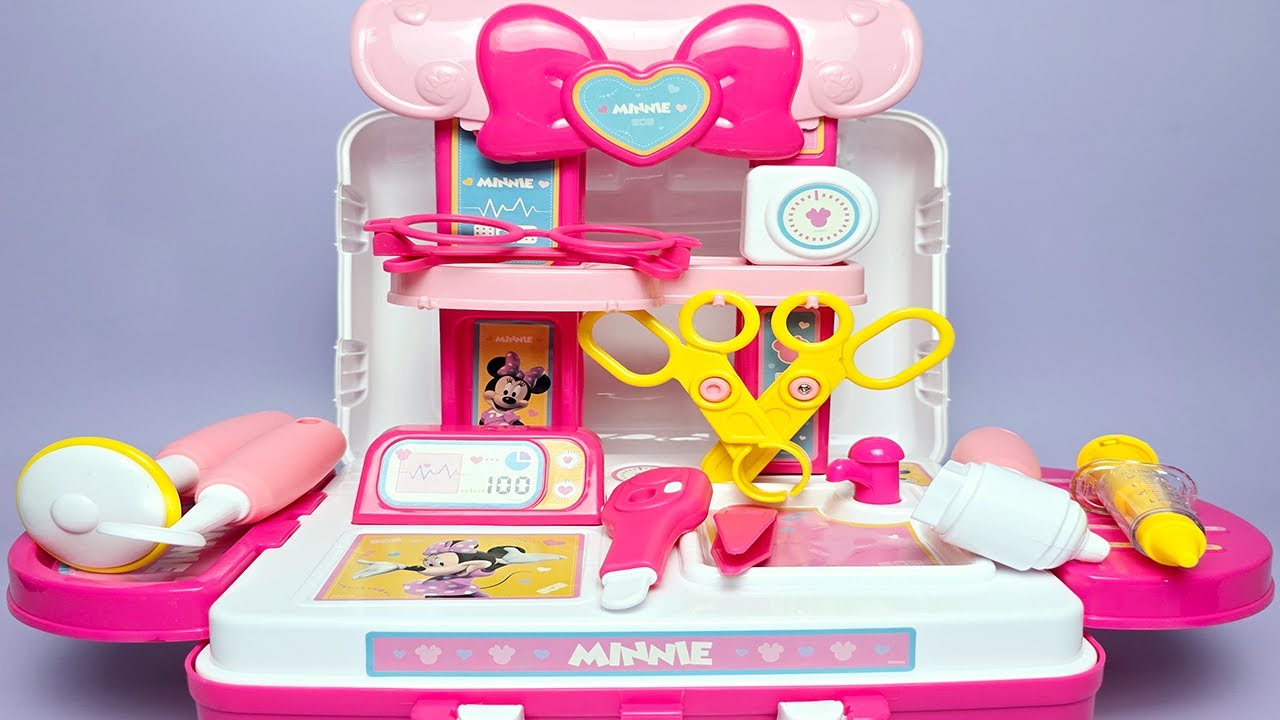 Disney Minnie Mouse Doctor Set Satisfying with Unboxing Compilation ...
