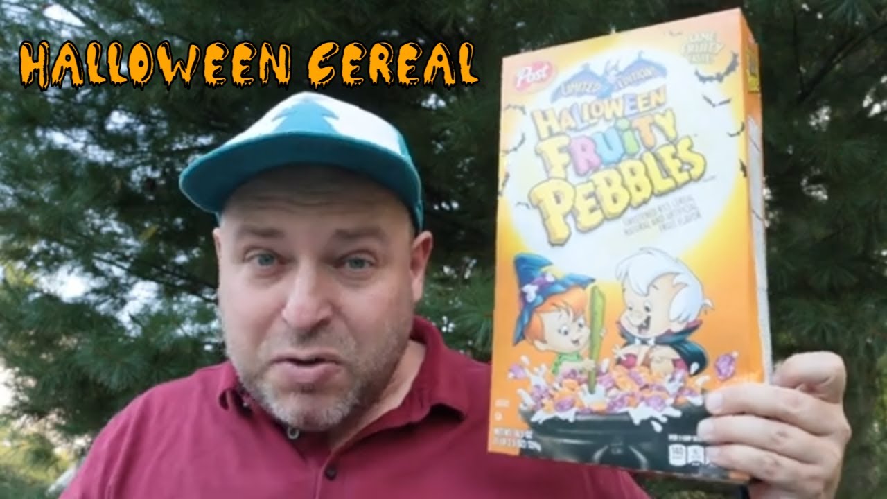 Halloween Fruity Pebbles! -Taste Test #halloween #halloweenfood - YouTube