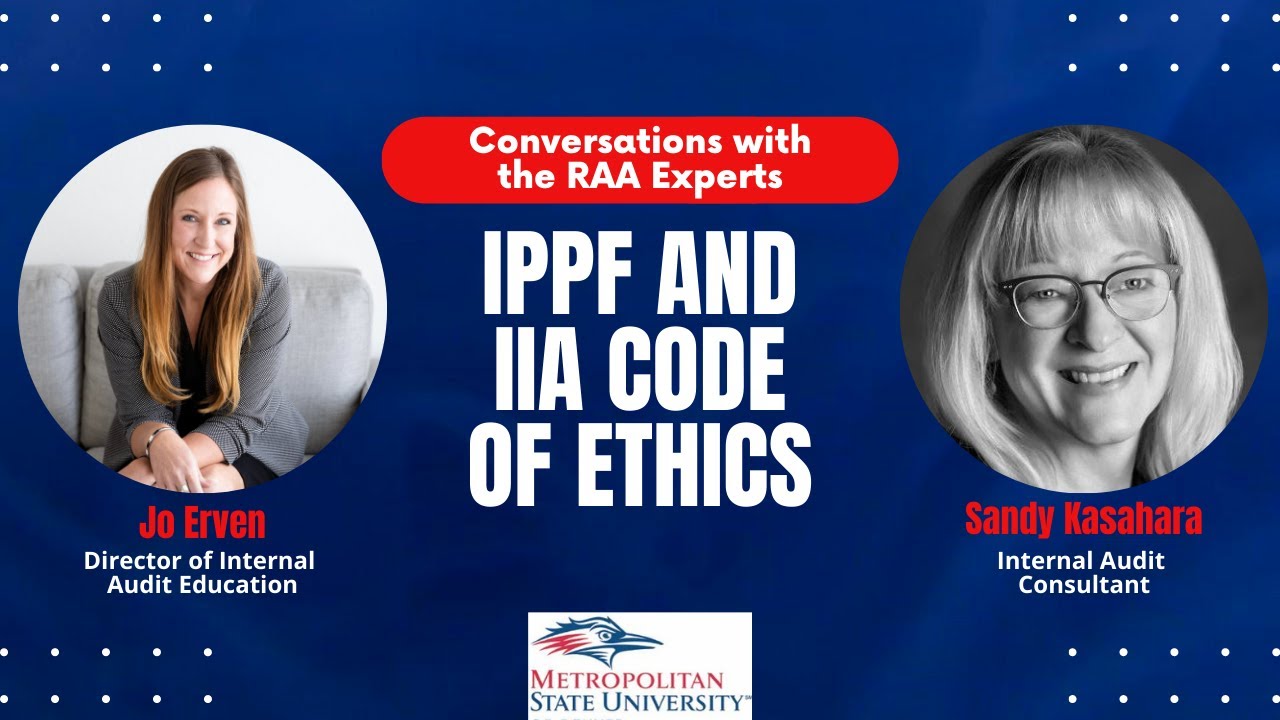 Week 2 - IIA Code of Ethics with Sandy Kasahara - YouTube
