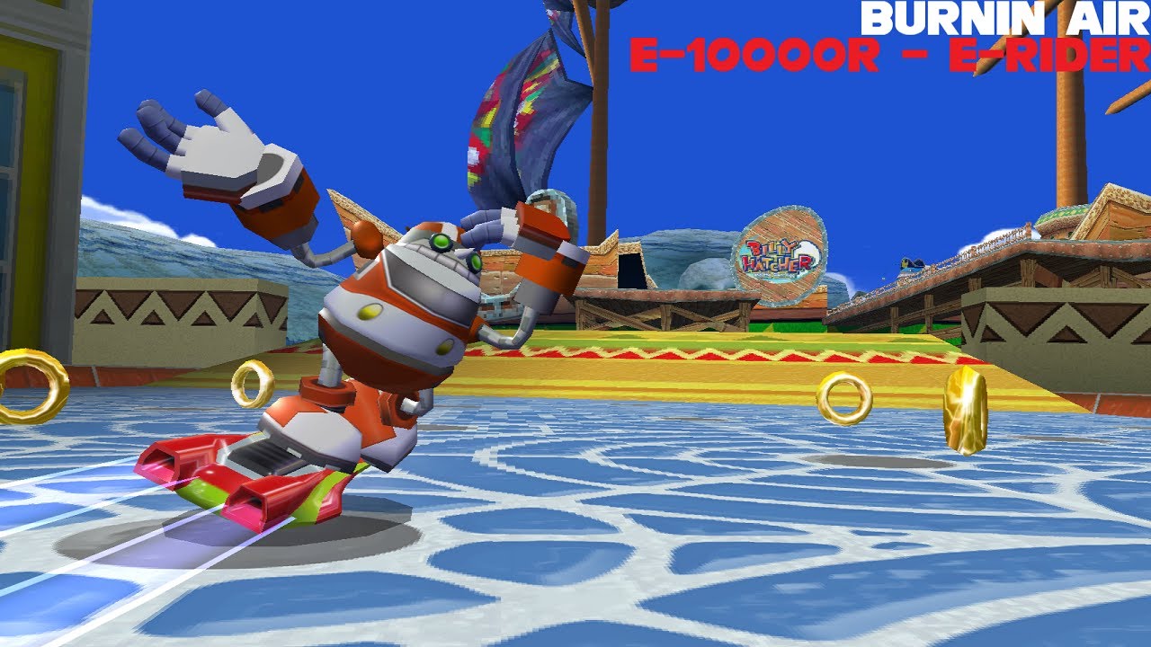 Sonic Riders DX v2.0.1 "Burnin' Air" 4 Laps Sega Carnival (E-10000R - E ...