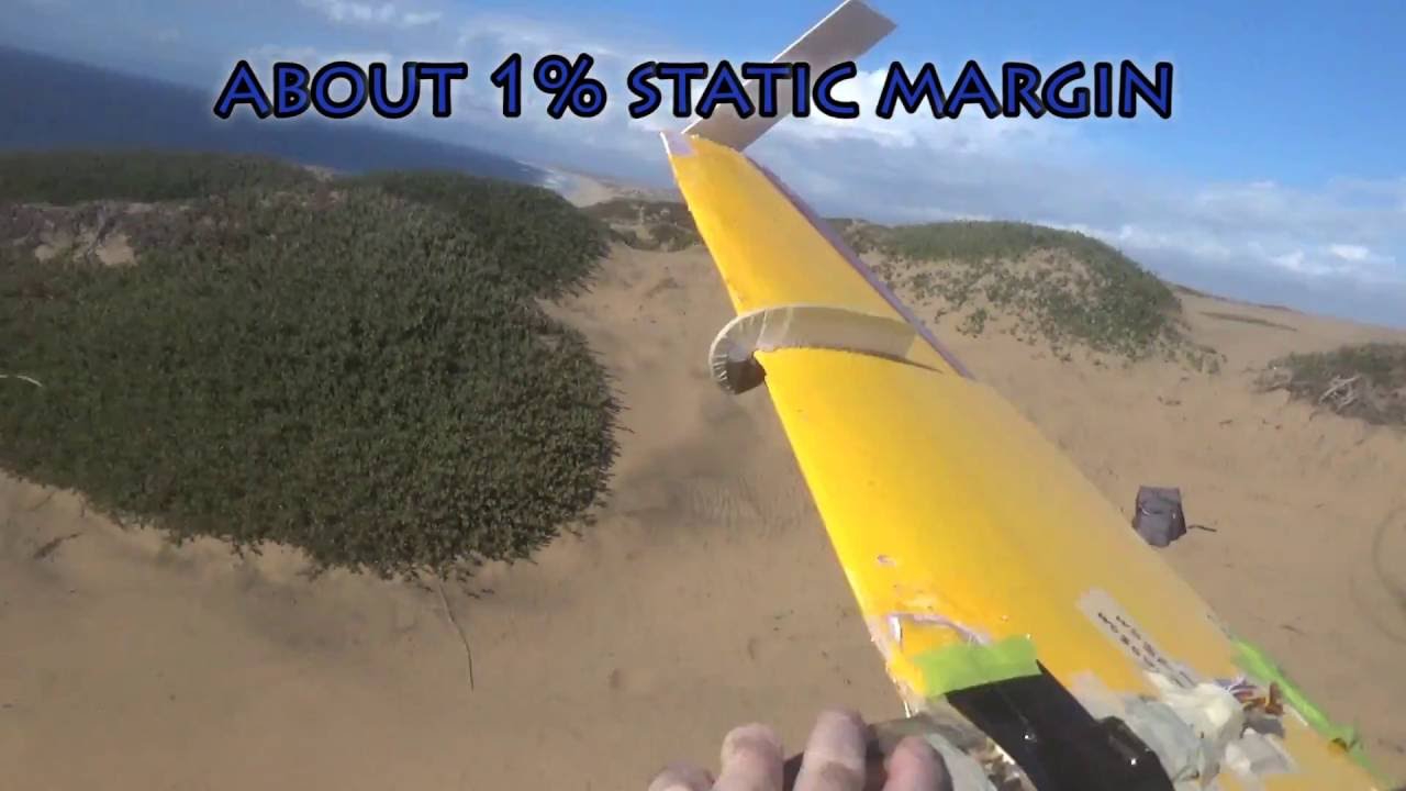 air plank 1% static margin - YouTube