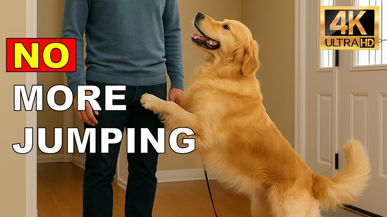 Stop Your Dog From Jumping in Just Minutes (No Yelling Needed) 🐶 - YouTube