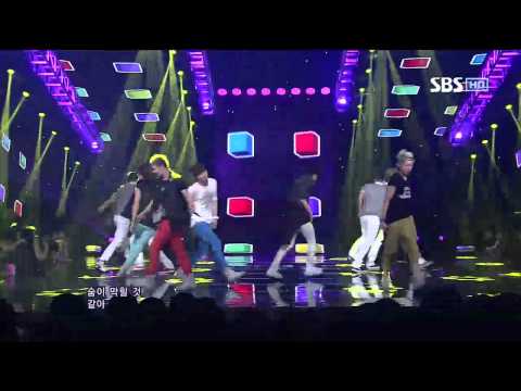 NU'EST [Not Over You] @SBS Inkigayo Popular song 20120902