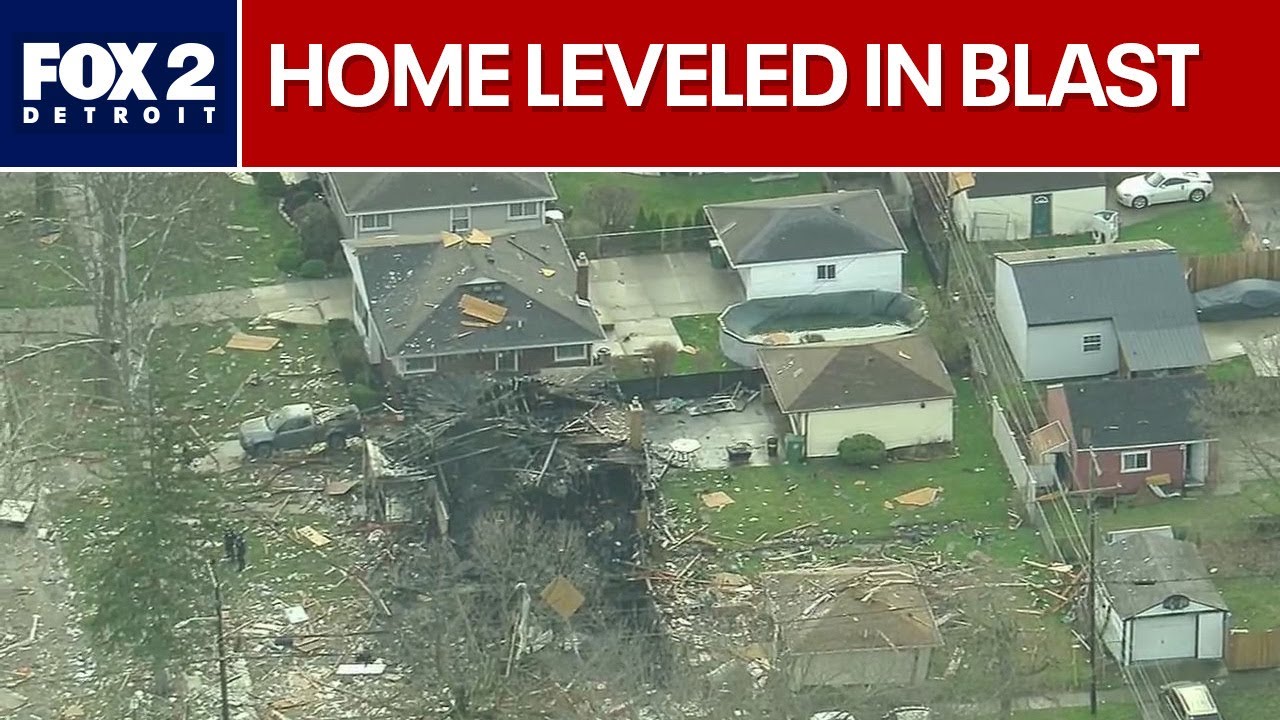 Southgate explosion: Debris field stretches several blocks - YouTube