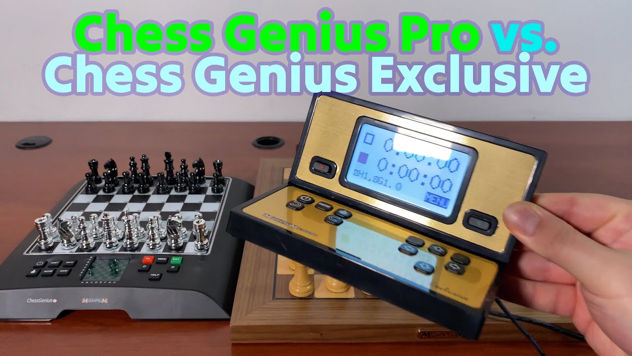 ChessGenius Pro vs. Chess Genius Exclusive Chess Computer 👑 Gadgetify ...