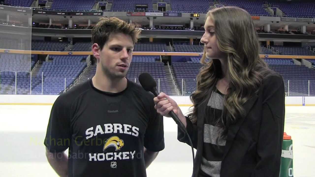 Nathan Gerbe Interview - Buffalo Sabres - YouTube