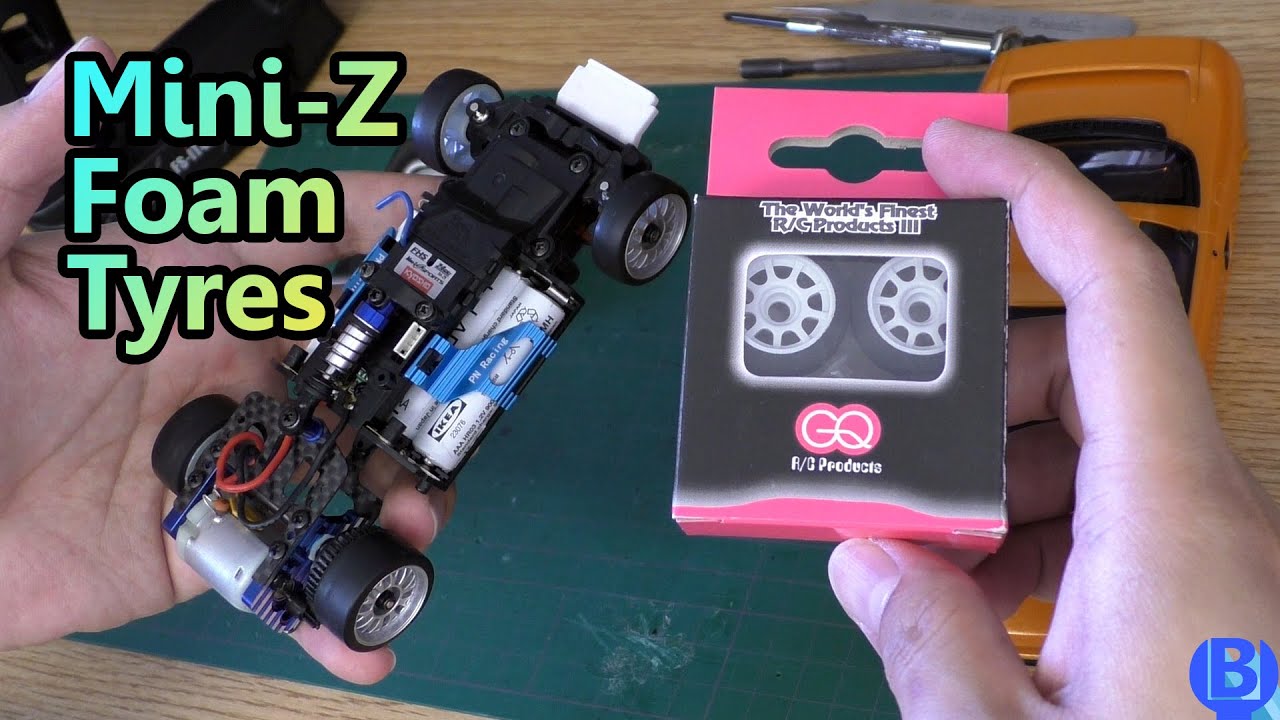 [Quick Review] GQ Mini-Z Foam Tyres - YouTube