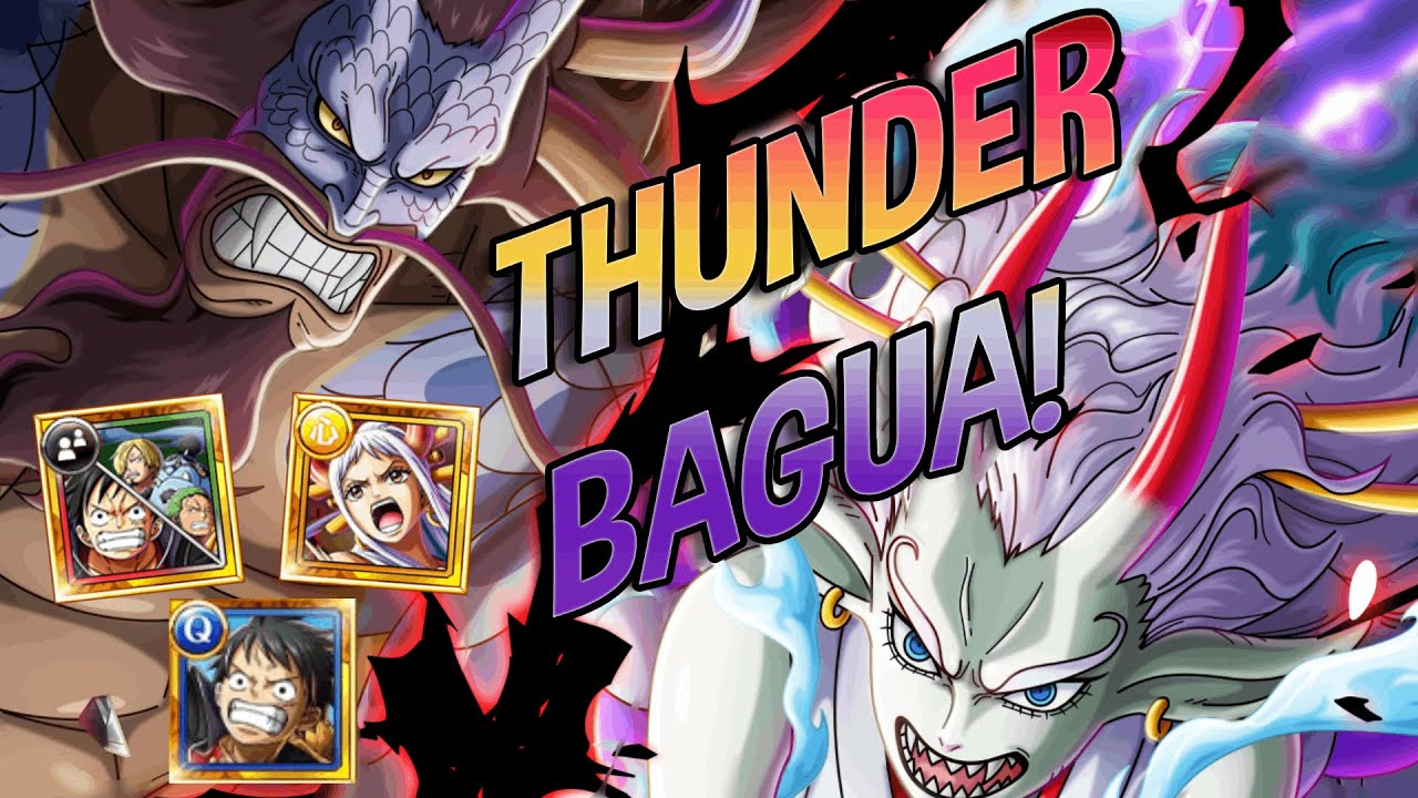 [OPTC] F2P TEAM?! トレクル 3 EASY TEAMS vs THUNDER BAGUA 10* 40 Stamina ...