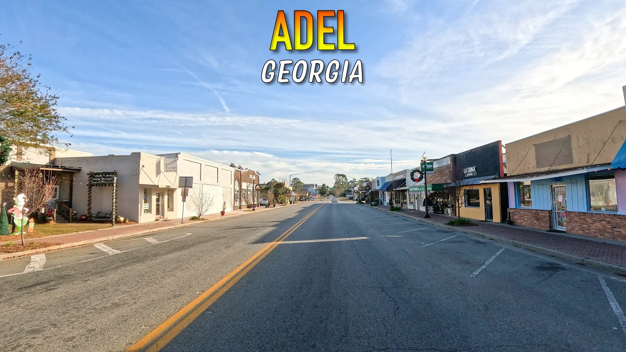 Adel Georgia Driving Through - YouTube