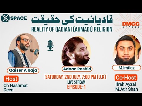 Live - Panel Discussion | Reality of Qadiani Religion | EP-1 - YouTube