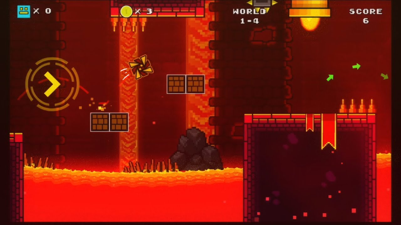 MARIO INSPIRED GEOMETRY DASH LEVEL?! - YouTube