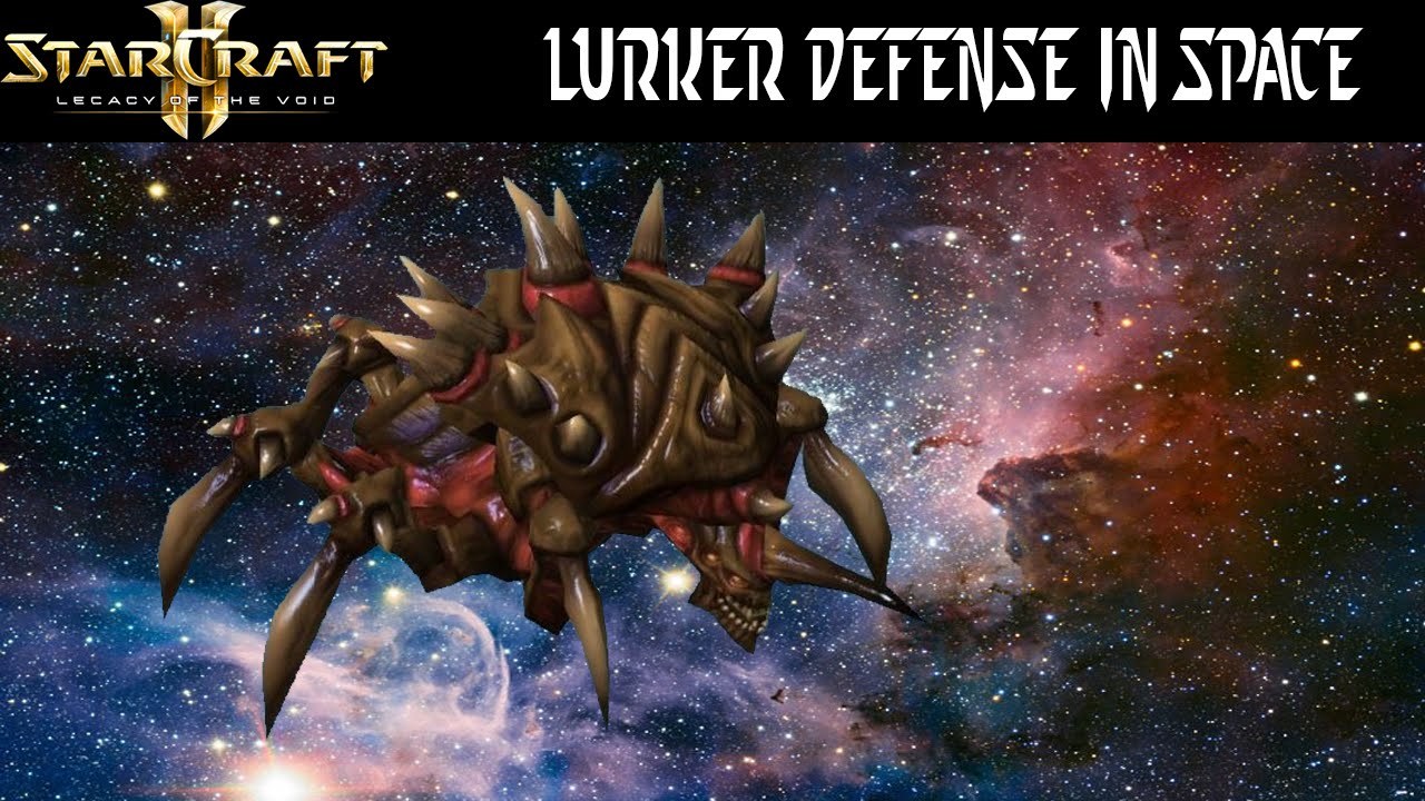 Lurker Defense in Space - Starcraft 2 Mod - YouTube