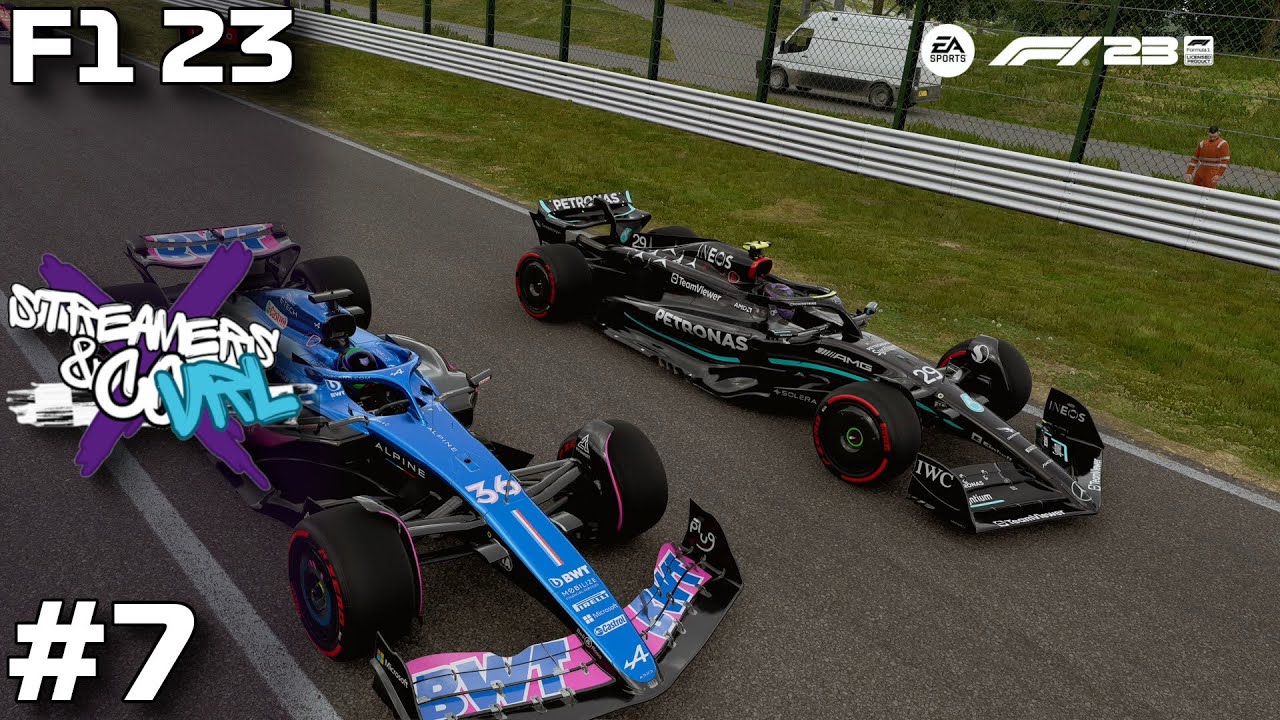 EPIC THREE WAY FIGHT AT SUZUKA (F1 23 Streamers and Co VRL S3 Round 7 ...