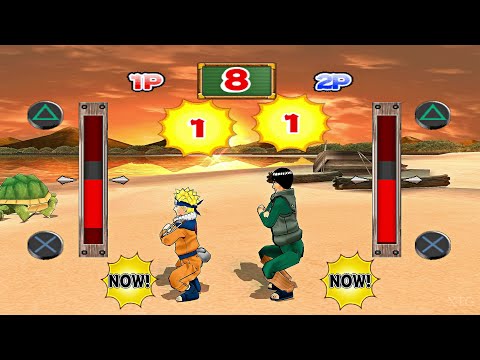 Naruto: Ultimate Ninja 3 - All Mini Games PS2 Gameplay HD (PCSX2)