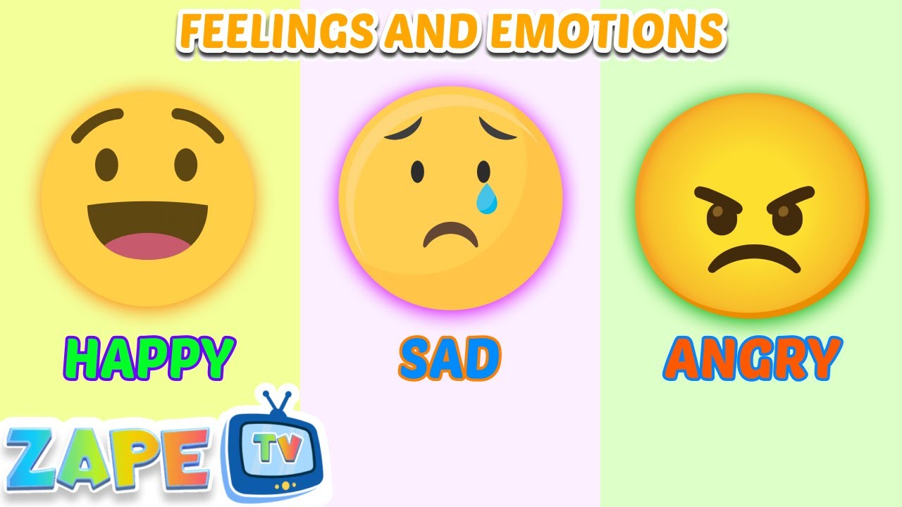 Feelings and Emotions | Fun Song for Kids | Kindergarden Song| Emotions ...