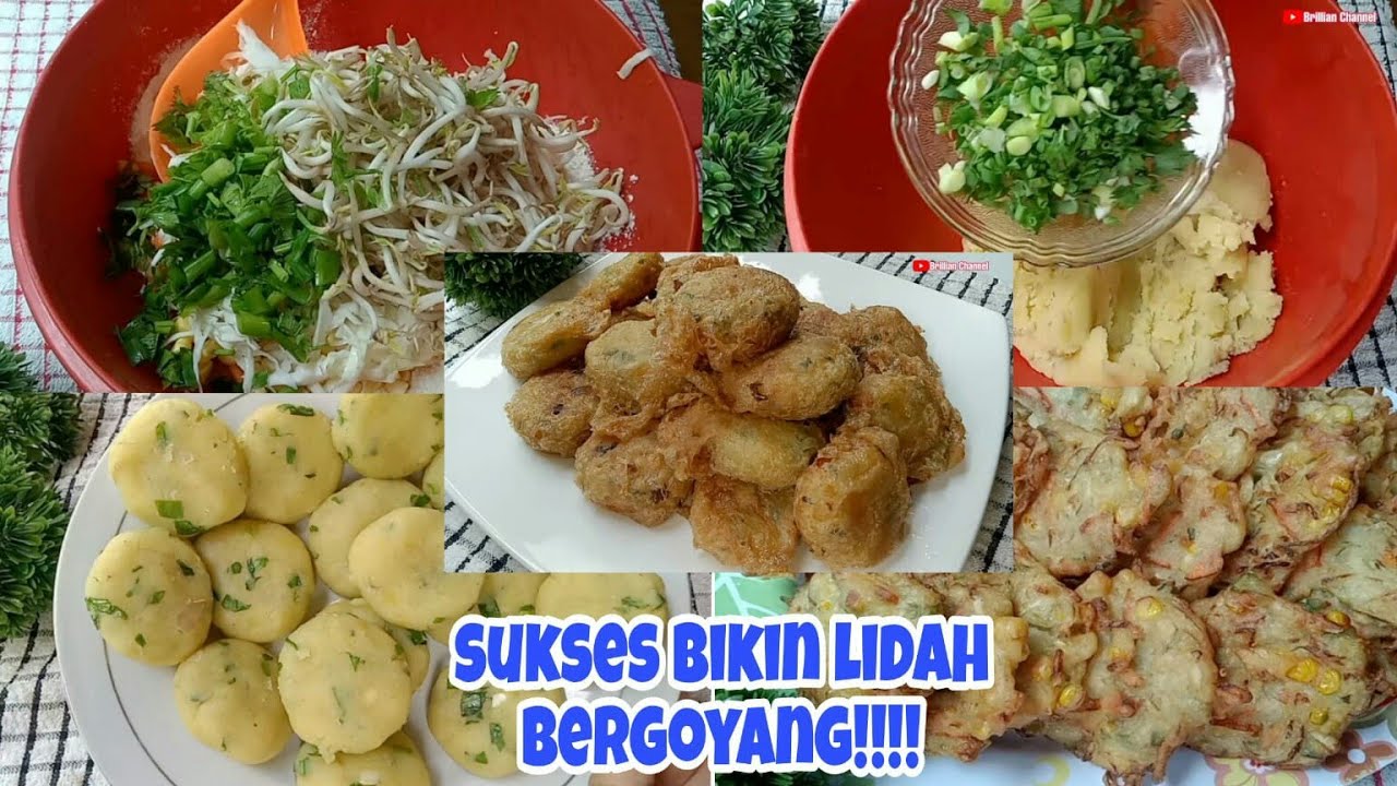 BERHASIL BIKIN LIDAH BERGOYANG!!BAKWAN SAYUR DAN PERKEDEL KENTANG - YouTube