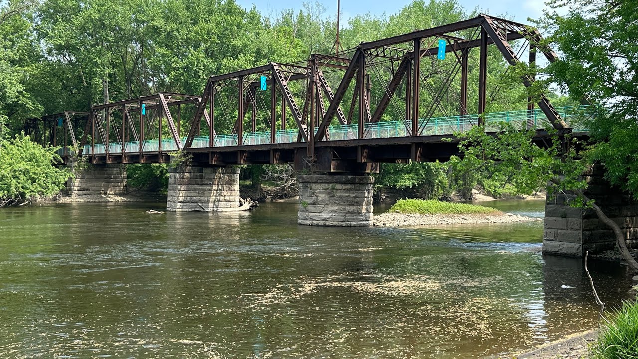 2 Old Railroad Bridges Walk Test [4K] - YouTube