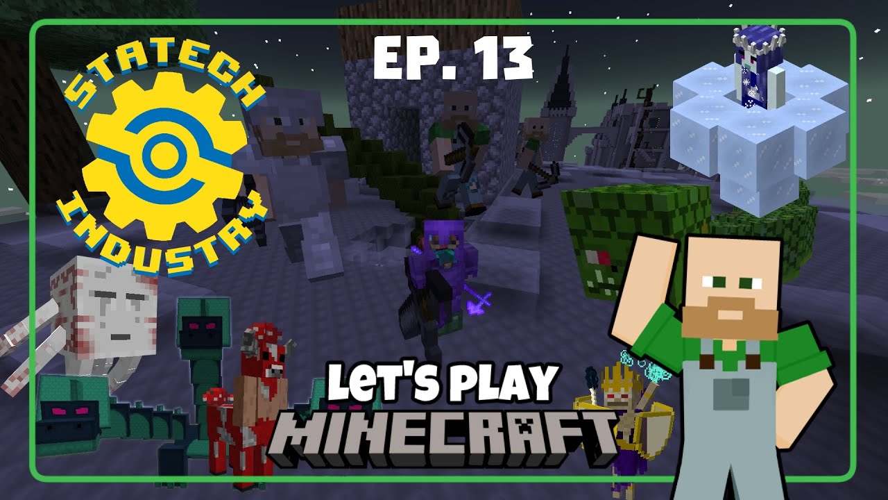 "BEATING TWILIGHT FOREST IN 26 MINS" EP 13. StaTech Industry MINECRAFT ModPack #minecraft # ...