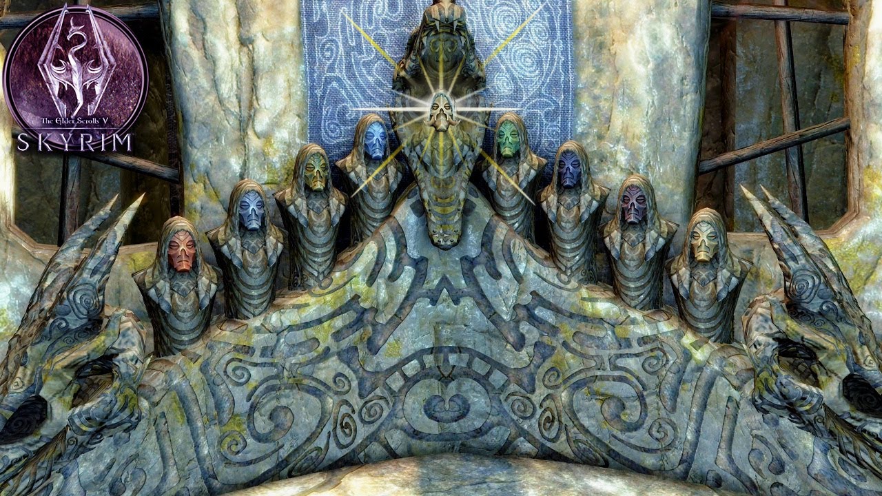 We found the Dragon Priest Shrine!!! | The Elder Scrolls V: Skyrim ...