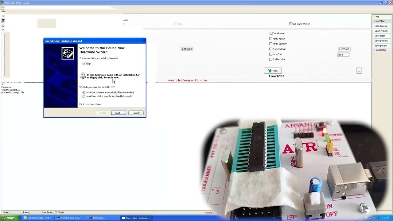 آموزش پروگرام کردن میکروکنترولر های avr با استفاده از فایل hex و ...